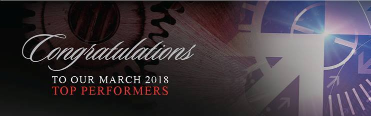 Top Performers for MARCH! - Keller Williams Lanier Partners