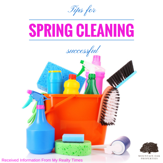 Tips for Successful Spring Cleaning - Mountain Oak Properties